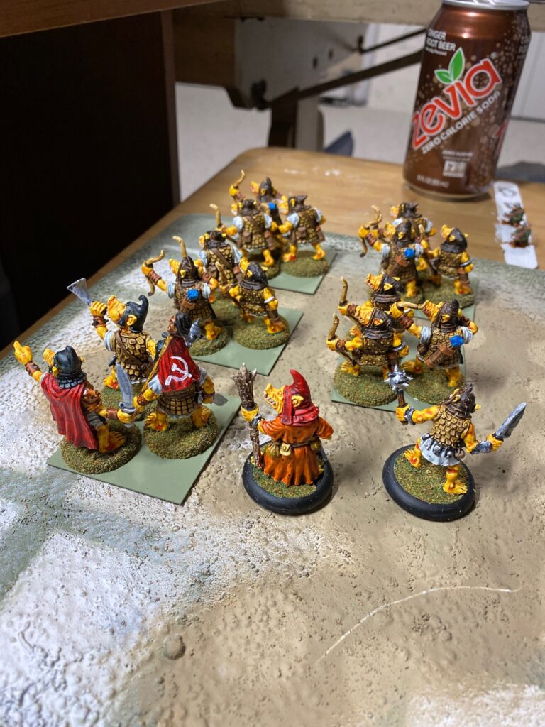 Orcs for Wars of Orcs and Dwarves – Buck's Blog